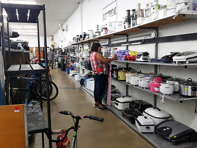 Kitchen appliance heaven awaits the curious shopper &ndash; where yesterday's rice cookers and today's air fryers live in perfect harmony.