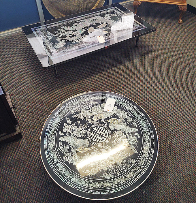 These ornate lacquered tables aren't just furniture&mdash;they're conversation pieces waiting to find their story in your living room.