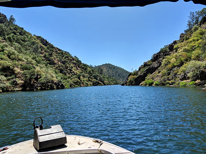 Lake Pardee's waters hold enough fish tales to fill a Mark Twain anthology.