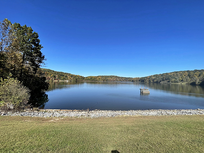 Lake Zwerner offers that rare combination of serenity and accessibility – like finding meditation with free parking.