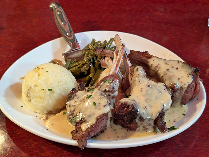 These lamb chops aren't just dinner&mdash;they're a masterclass in simplicity, with a velvety sauce that would make French chefs nod in reluctant approval.