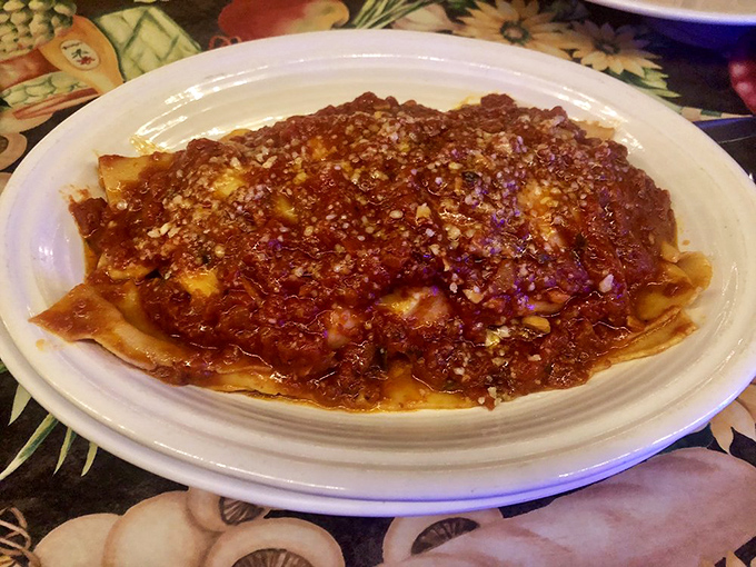 Lasagna that would make your Italian grandmother weep with joy&mdash;or jealousy. Layers of pasta, meat, and cheese in perfect harmony.