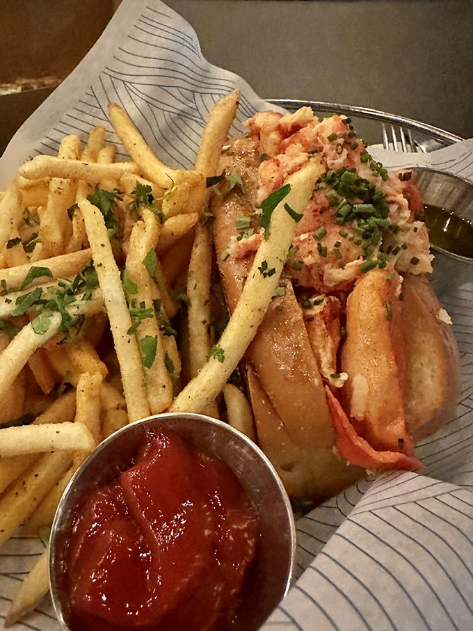 The lobster roll here doesn't need fancy tricks&mdash;just sweet, tender meat, a perfectly toasted bun, and the restraint to let the star ingredient shine.