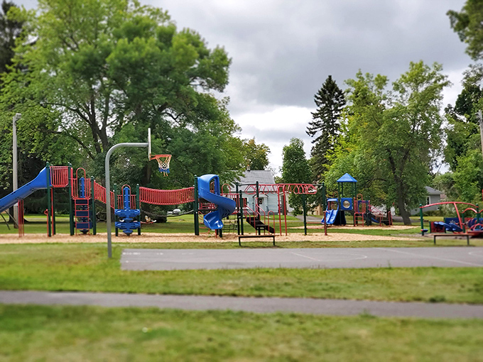 Longyear Park offers childhood joy without a monthly subscription fee&mdash;just good old-fashioned slides and swings under a canopy of Michigan greenery.