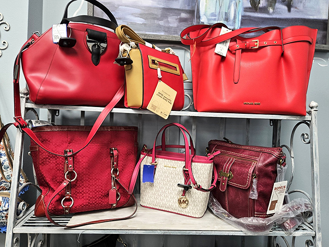 Red alert for bag lovers! These Michael Kors beauties with original tags still attached prove yesterday's splurges become today's affordable luxuries.
