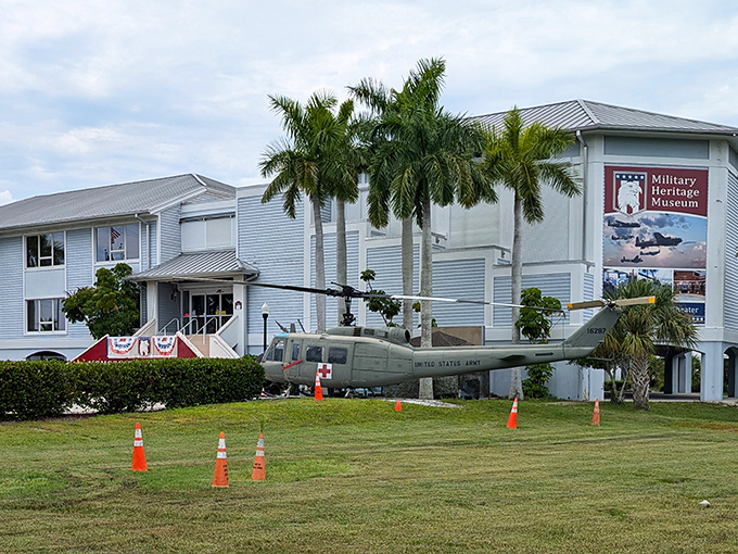 The Military Heritage Museum doesn't just display history&mdash;it parks it right on the front lawn. That helicopter has stories that would make your Netflix queue jealous.