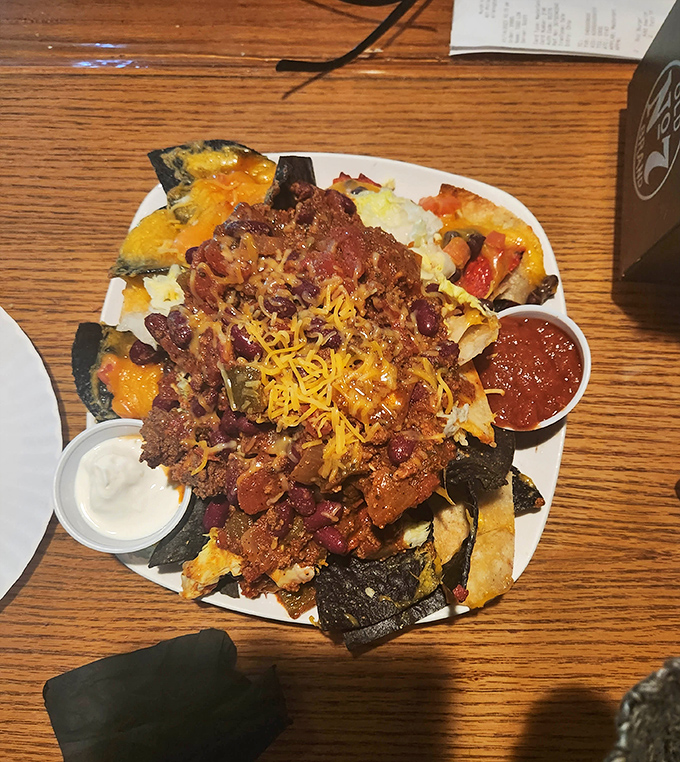 These loaded nachos aren't messing around&mdash;they're the United Nations of bar food where every country is delicious.