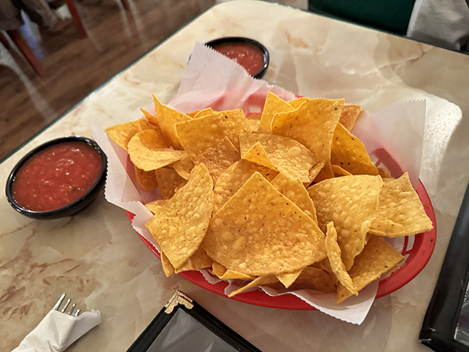 Golden, crispy tortilla chips that actually hold up to salsa-scooping&mdash;the unsung heroes of any Mexican meal worth its salt.