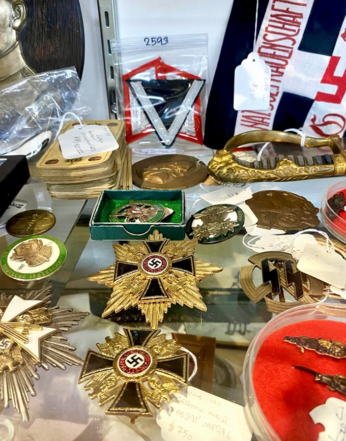 Historical artifacts from World War II offer a sobering glimpse into the past, preserving difficult history for educational purposes.