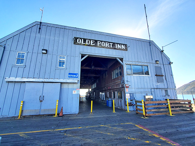 Olde Port Inn stands as a testament to coastal simplicity &ndash; where weathered wood and salt air create the ambiance no interior designer could replicate.