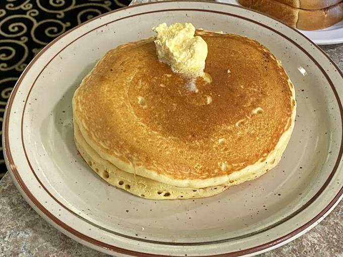 Pancakes shouldn't need explanation, but when they're this golden and fluffy, they deserve their own sonnet or at least a moment of silent appreciation.