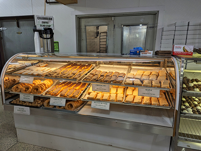 The pastry case: where diets come to die happy deaths. These donuts and cream sticks aren't just baked goods&mdash;they're little works of art with sugar as the medium. 