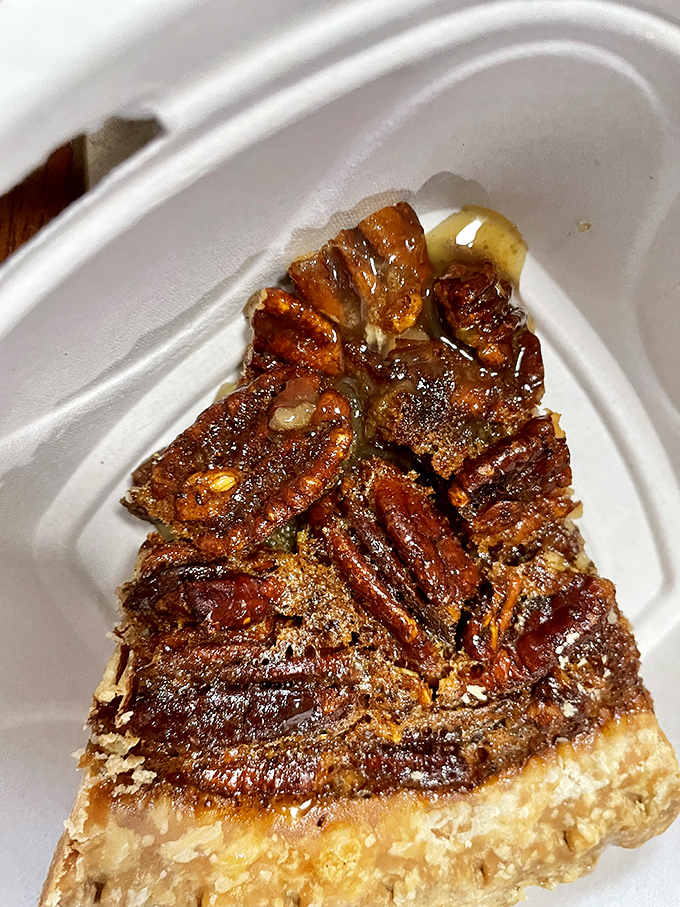 Because sometimes you need backup dessert options, and this pecan pie delivers southern comfort in spades.