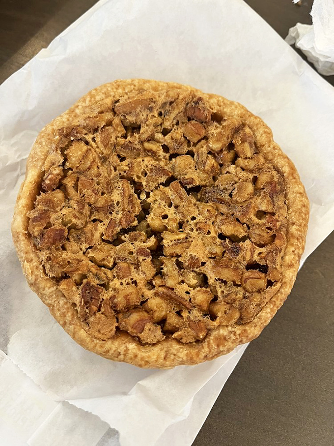 The pecan pie at Franklin doesn't just end your meal &ndash; it's the encore that sometimes gets a standing ovation. Sweet, nutty perfection in a flaky crust.