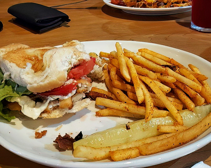 This perch sandwich with golden fries isn't just lunch&mdash;it's a Midwest vacation on a plate, no passport required.