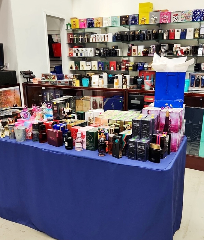 Designer dreams at drugstore prices &ndash; the perfume wall that makes department stores nervous about their markup strategy.