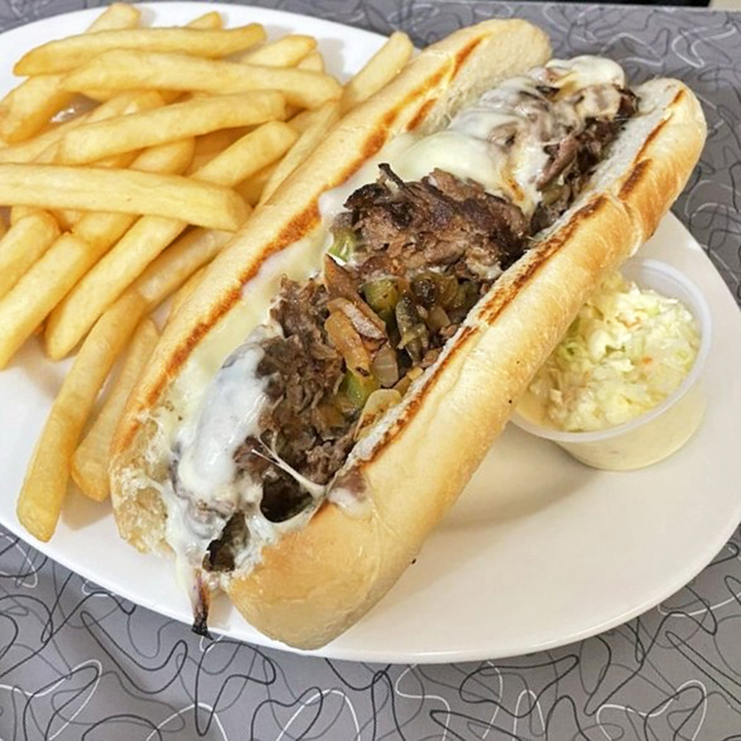 This Philly cheesesteak doesn't need Philadelphia's approval&mdash;it stands on its own meaty, melty merits. The perfect handheld vacation.