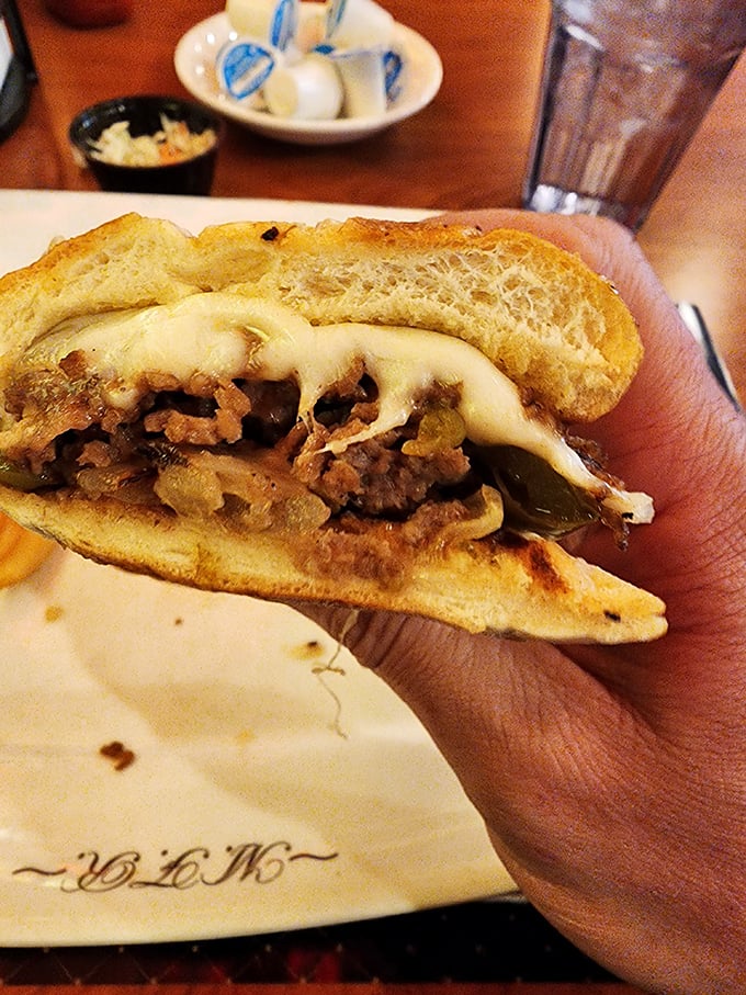 This Philly cheesesteak doesn't just speak&mdash;it sings with perfectly seasoned beef, melted cheese, and a roll that somehow manages to be both sturdy and tender.