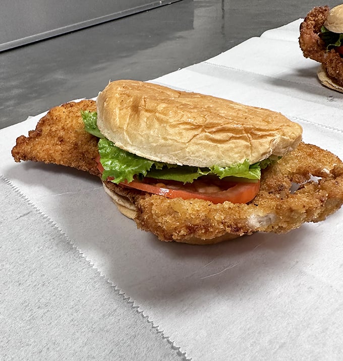 Not just any sandwich &ndash; a golden-fried masterpiece that makes you wonder why more places don't perfect the basics before getting fancy.