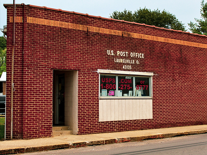 Even the post office here has more personality than most big-city establishments combined.