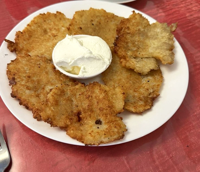 Crispy edges, tender centers&mdash;these potato pancakes might make you forget every other form of potato you've ever loved.