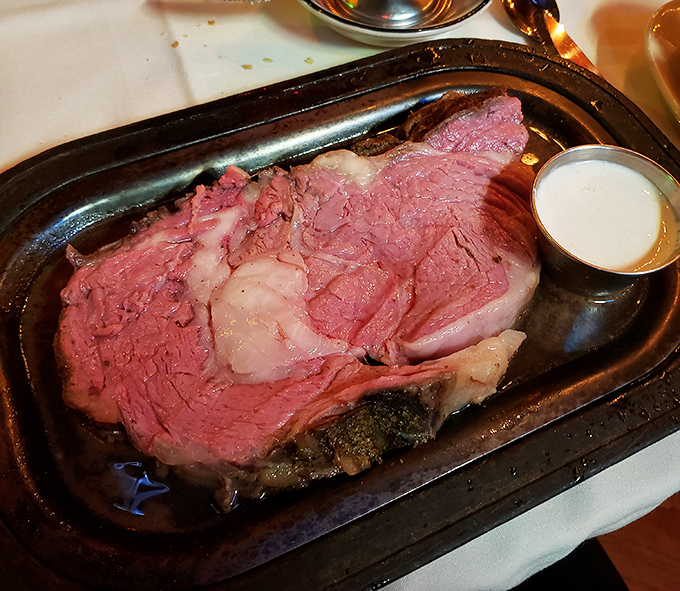 Prime rib that doesn't play second fiddle to seafood &ndash; a carnivore's consolation prize that's actually the jackpot.