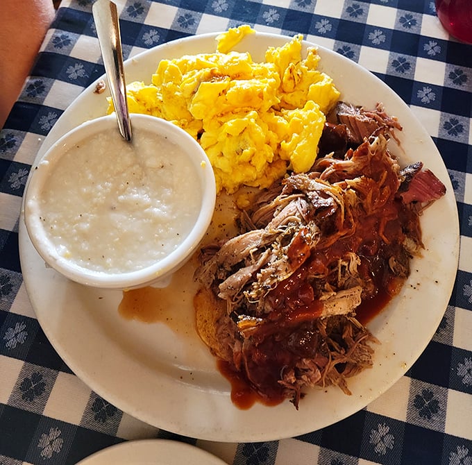 Pulled pork with grits and gravy&mdash;a Tennessee trinity that proves some religious experiences happen at the dining table.