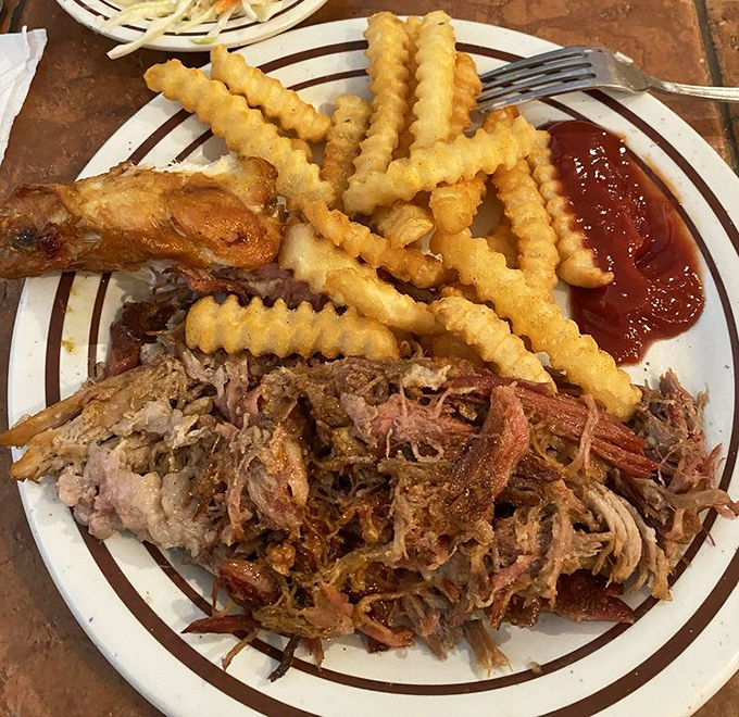 Pulled pork that doesn't need Instagram filters to look good. The kind of meat that makes you wonder why you ever bothered with fancy restaurants.