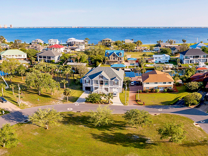 Waterfront living without the South Beach prices. These coastal homes offer the Florida dream with Santa Rosa Sound as their backyard.