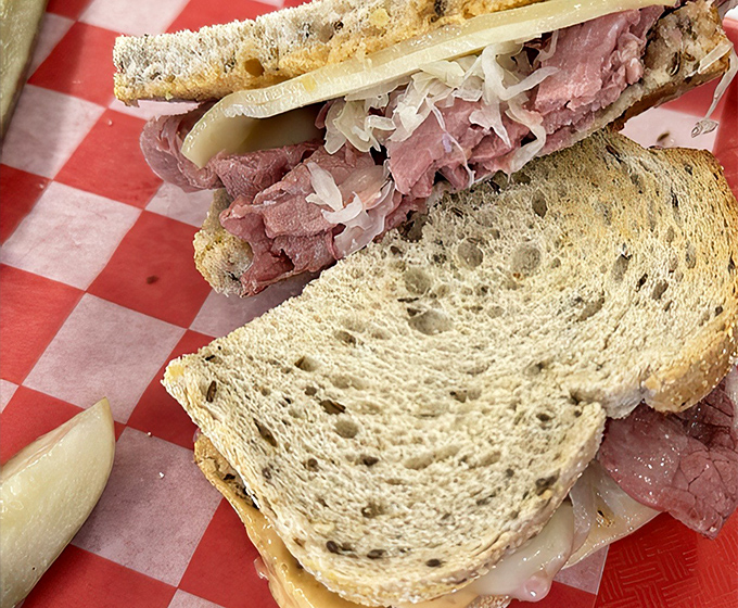 A proper Reuben doesn't need fancy marketing&mdash;just perfect balance. This sandwich has more layers than your favorite drama series. 