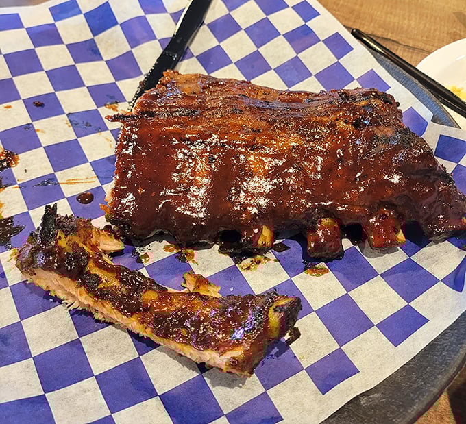 Ribs that strike the perfect balance between clinging to the bone and surrendering to your bite&mdash;the barbecue equivalent of finding true love.
