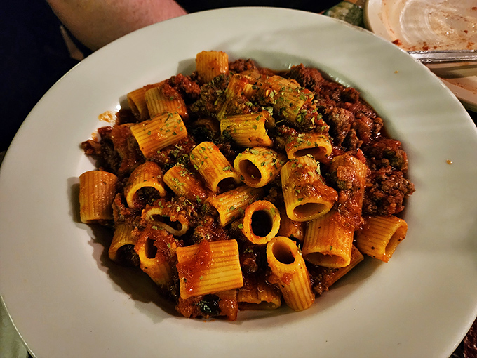 Rigatoni that doesn't just hold the sauce&mdash;it embraces it like a long-lost relative at Christmas dinner.