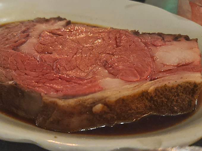 This isn't just roast beef; it's a masterclass in patience and proper cooking technique. The kind of dish that makes conversation stop mid-sentence.