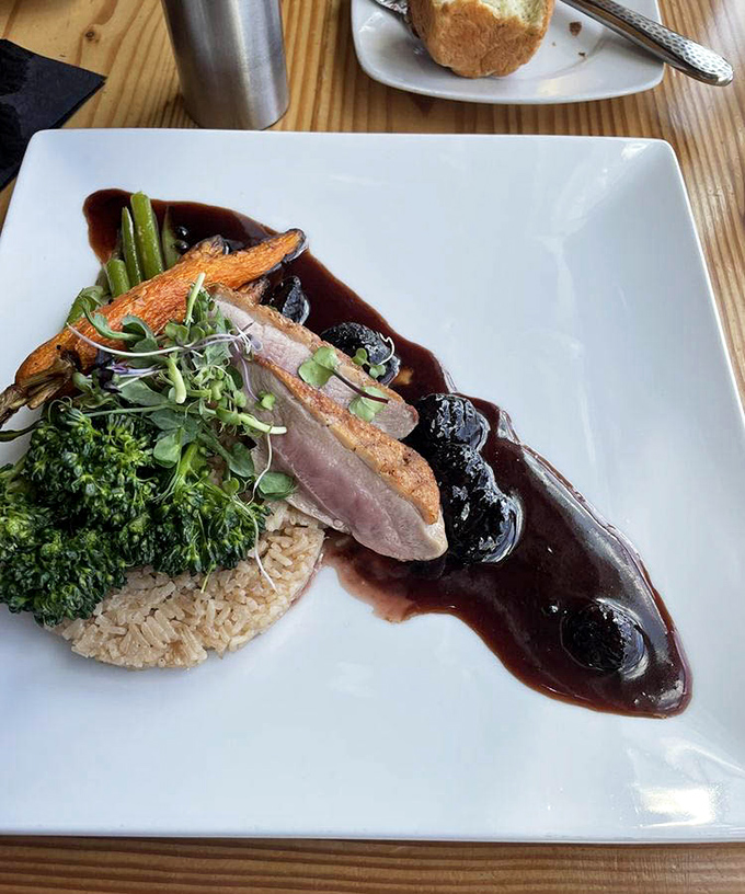 This duck breast isn't just dinner&mdash;it's edible art, with that perfect pink center that makes professional chefs weep with joy. 