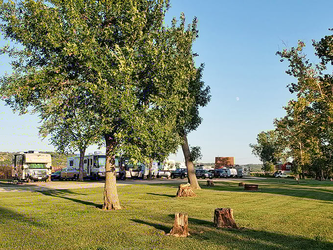 Under vast Missouri skies, this campground welcomes travelers with shade trees and open spaces&mdash;perfect for stargazing after sunset.
