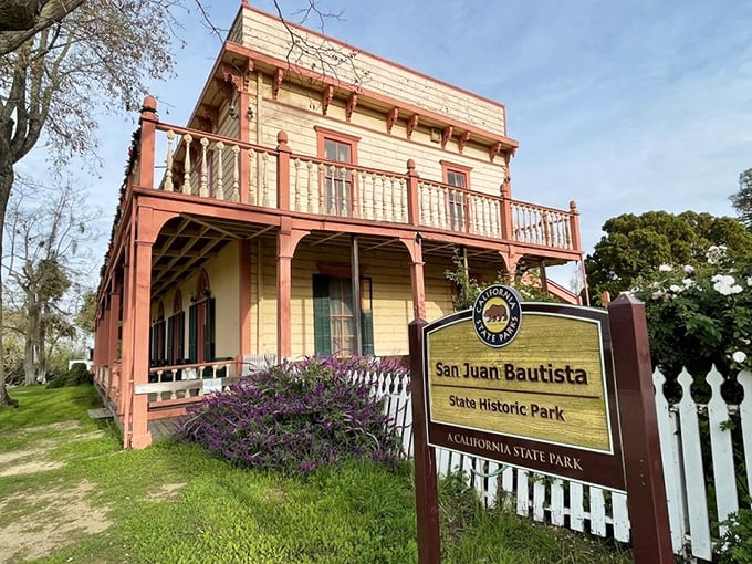 This Victorian beauty anchors the State Historic Park like the cool grandparent who still knows how to throw a party.