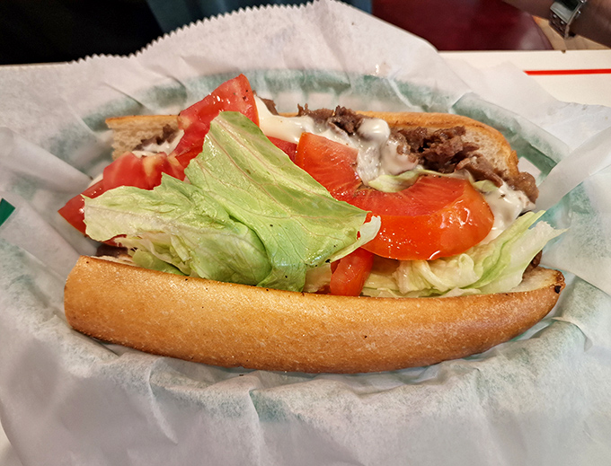 Not all heroes wear capes&mdash;some come wrapped in wax paper. This sandwich doesn't need Instagram filters to look this good.