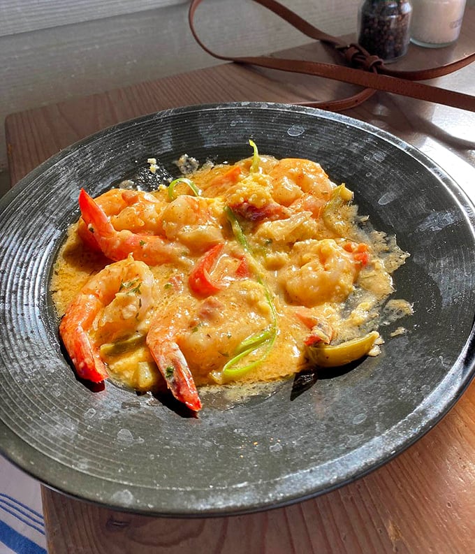 These shrimp aren't just swimming in sauce&mdash;they're doing the backstroke in creamy, spicy paradise. Forget counting calories; count your blessings instead.