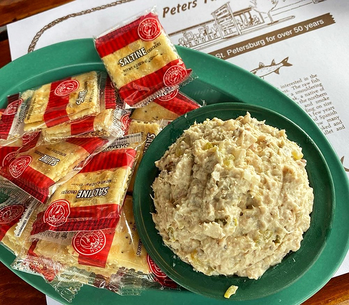 Smoked fish spread with saltines&mdash;Florida's answer to caviar and blini. Simple, unpretentious, and absolutely impossible to stop eating once you start.
