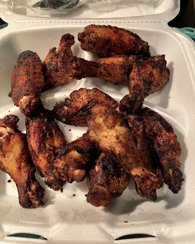 These wings aren't just smoked&mdash;they've had a spiritual experience in the smoker, emerging with a spice-crusted exterior that's practically begging to be devoured.