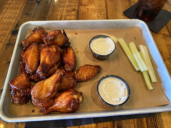 Wings that have experienced both smoke and fryer &ndash; like a spa treatment, but for poultry, and infinitely more delicious.