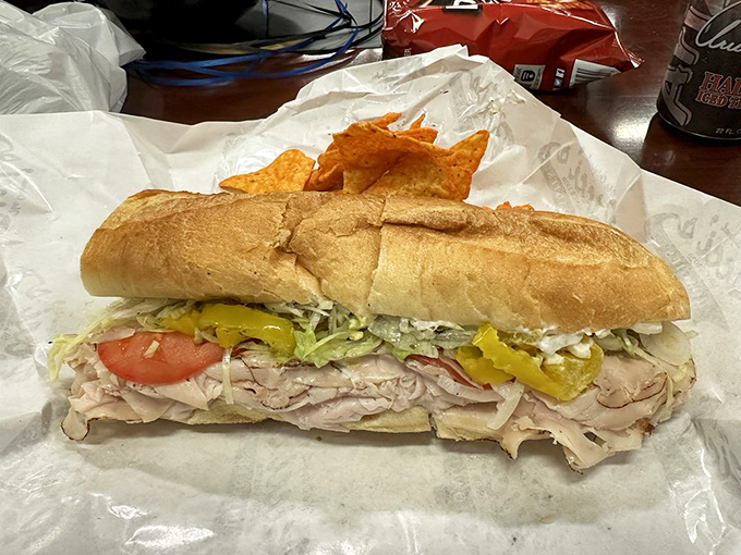 The turkey hoagie comes dressed for success with crisp veggies and just the right balance &ndash; a sandwich that understands restraint is a virtue.
