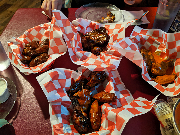 These wings aren't just smoked, they're transformed&mdash;each basket a testament to the magic that happens when fire meets fowl.