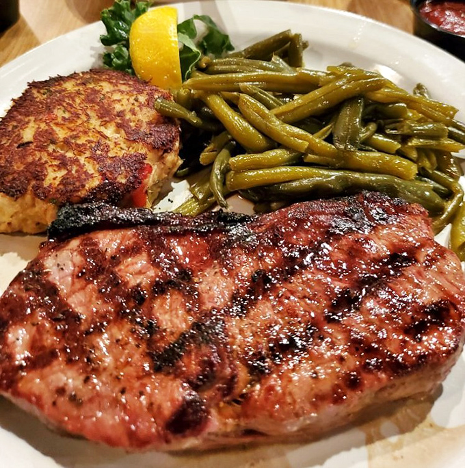 When your steak arrives looking this good, you know the kitchen takes their craft seriously and your taste buds personally.