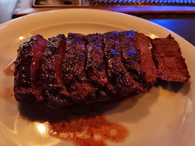 This isn't just steak &ndash; it's a masterclass in meat preparation that would make cavemen weep with joy.