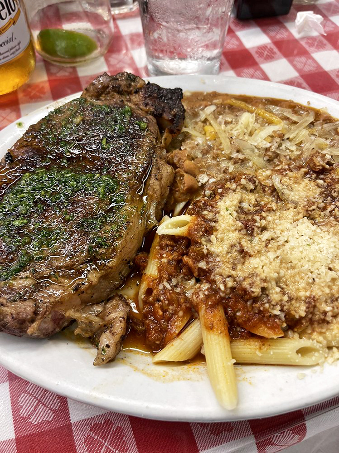 That perfect char and herb crust could make a vegetarian question their life choices.