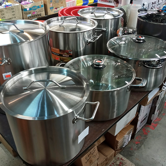 These gleaming stock pots aren't just cookware—they're blank canvases for culinary masterpieces at a fraction of Williams-Sonoma prices.