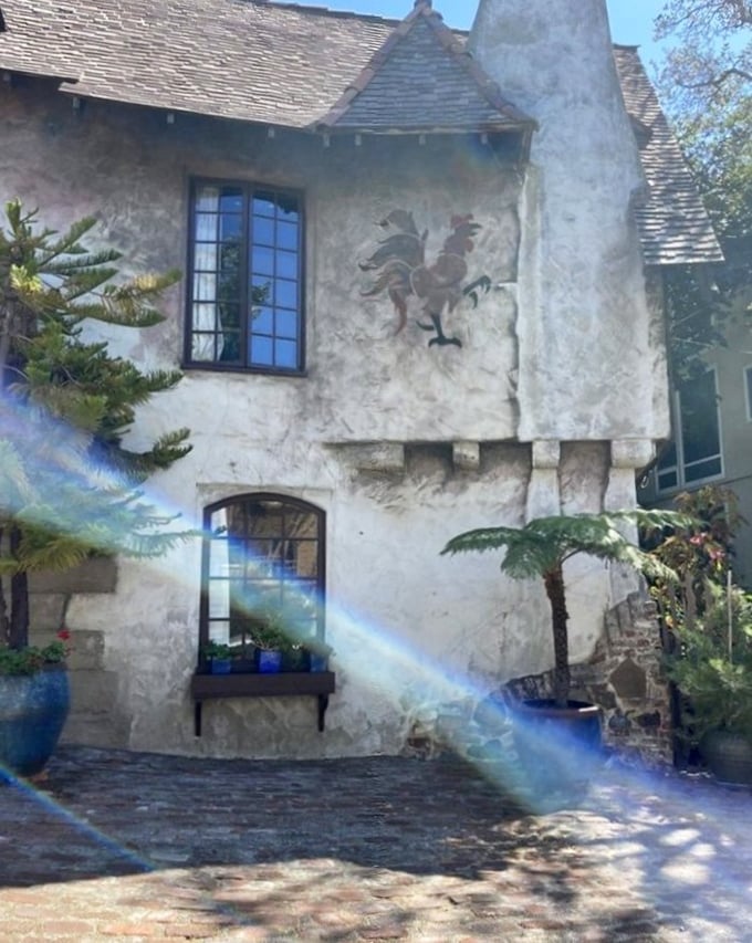 Even California sunshine seems to slow down here, lingering on these whimsical walls as if it too wants to stay a while longer in this enchanted corner of Berkeley.