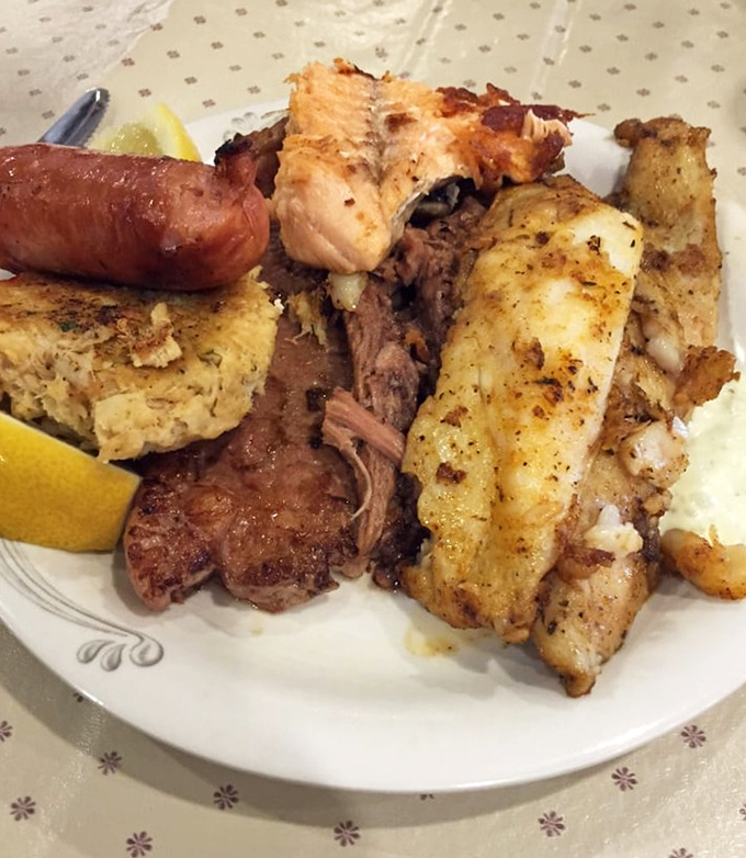 Surf meets turf in perfect harmony - because sometimes you can't choose between land and sea.