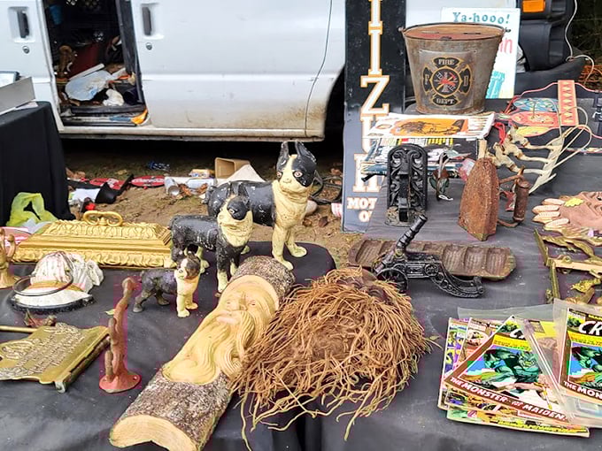 Vintage oddities that make you wonder about their previous lives and the stories they could tell.